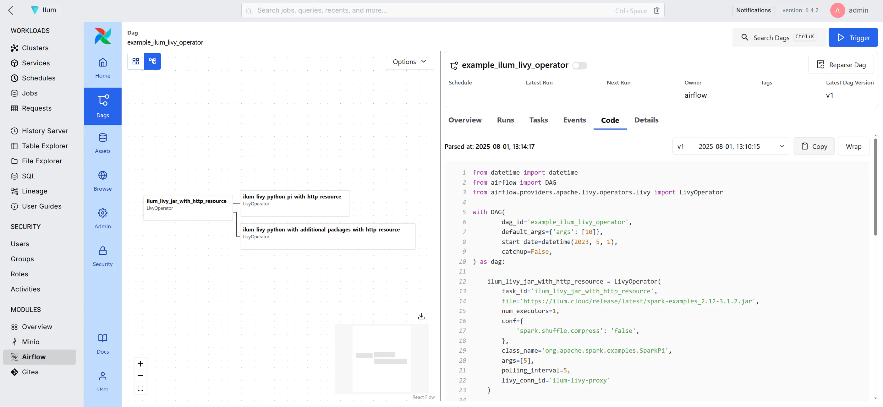 Airflow | Ilum Documentation - Managed Spark Cluster