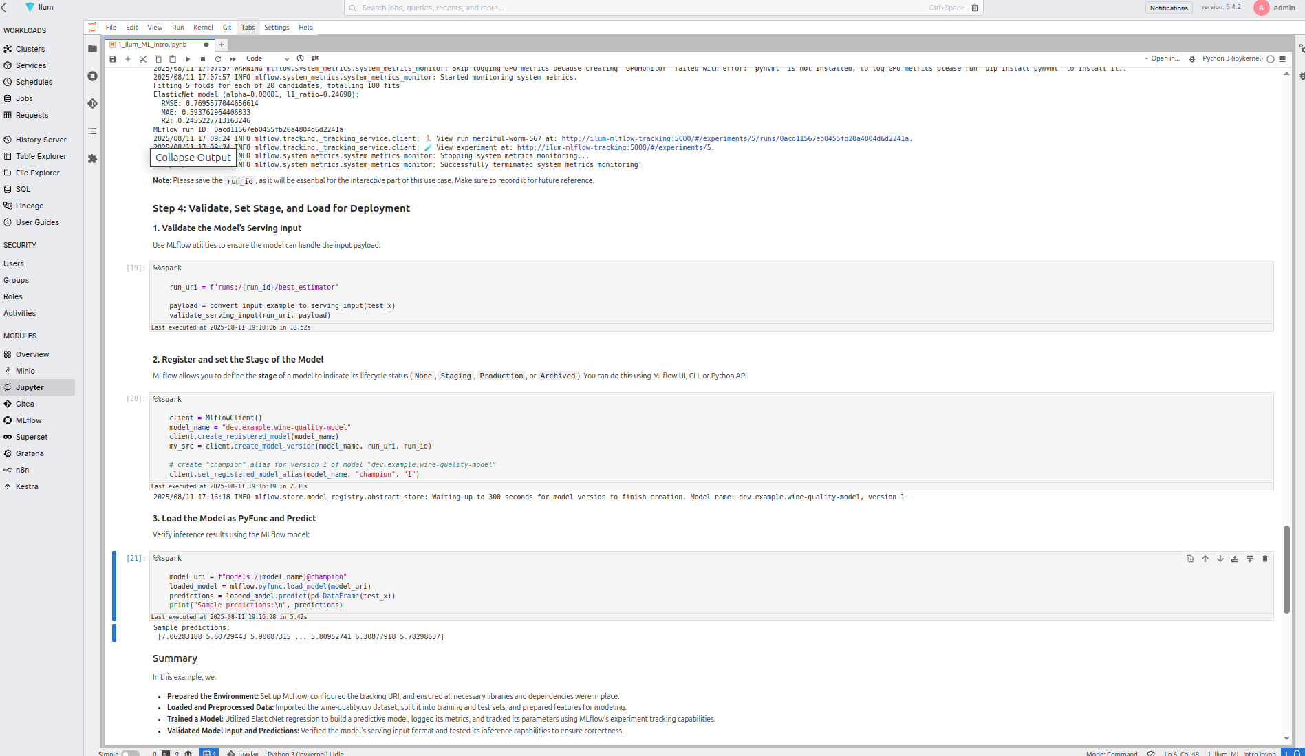 Data Science Platform | Ilum Documentation - Managed Spark Cluster